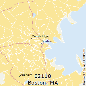 Boston (zip 02110), MA