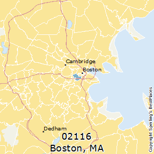 Boston (zip 02116), MA
