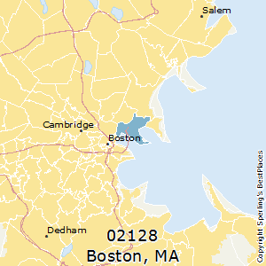 Boston (zip 02128), MA