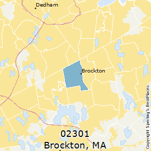 Brockton (zip 02301), MA