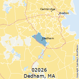 Dedham (zip 02026), MA