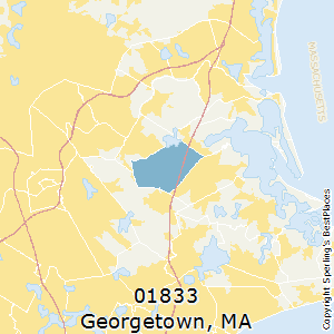 Georgetown (zip 01833), MA