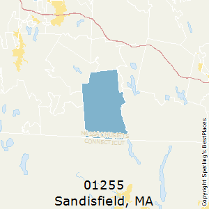 Sandisfield (zip 01255), MA