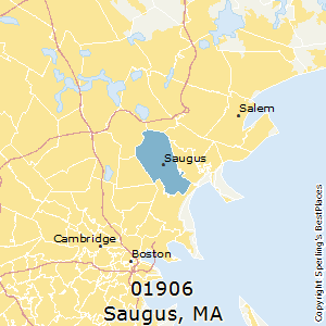 Saugus (zip 01906), MA