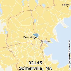 Somerville (zip 02145), MA