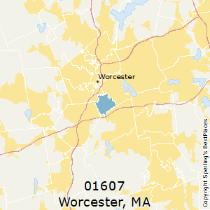 Worcester (zip 01607), MA