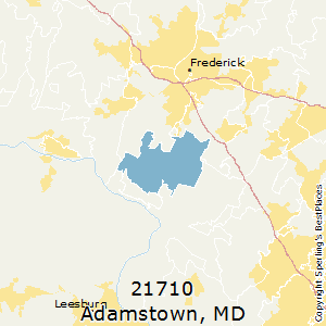 Adamstown (zip 21710), MD