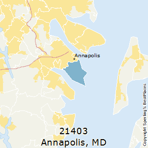 Annapolis (zip 21403), MD