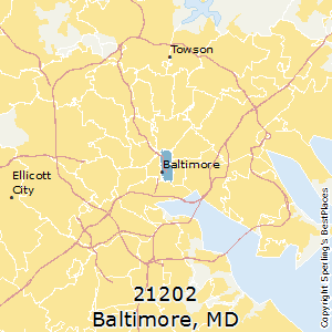 Baltimore County Zip Code Map - Map