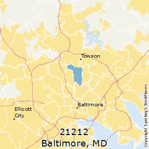 Baltimore (zip 21212), MD