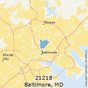 Baltimore (zip 21218), MD
