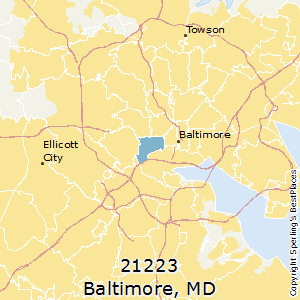 Baltimore (zip 21223), MD