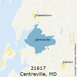 Centreville (zip 21617), MD