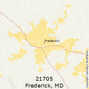 Frederick Md Zip Code Map - Map