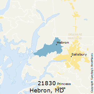 Hebron (zip 21830), MD
