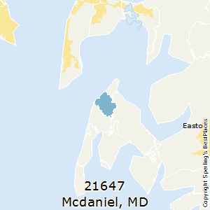 McDaniel (zip 21647), MD