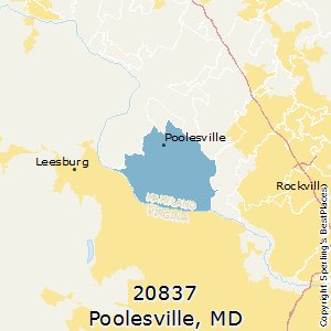 Poolesville (zip 20837), MD