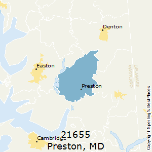 Preston (zip 21655), MD