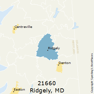 Ridgely (zip 21660), MD