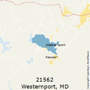Westernport (zip 21562), MD