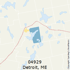 Detroit (zip 04929), ME