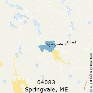 Springvale (zip 04083), ME