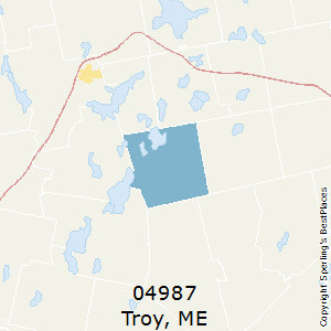 Troy (zip 04987), ME