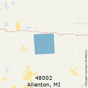 Allenton (zip 48002), MI