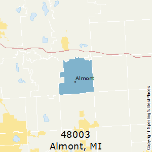 Almont (zip 48003), MI
