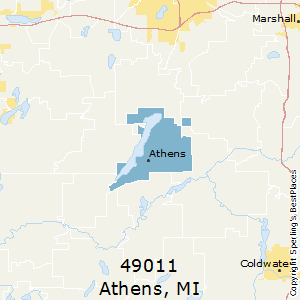 Athens (zip 49011), MI