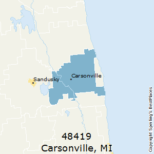 Carsonville (zip 48419), MI