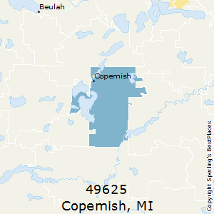 Copemish (zip 49625), MI