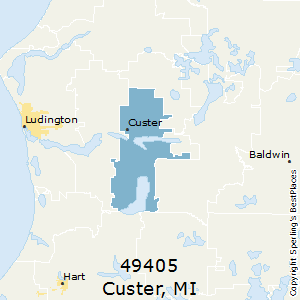 Custer (zip 49405), MI
