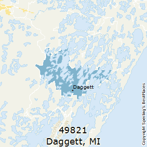 Daggett (zip 49821), MI