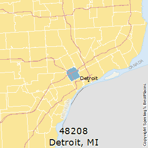 Detroit (zip 48208), MI