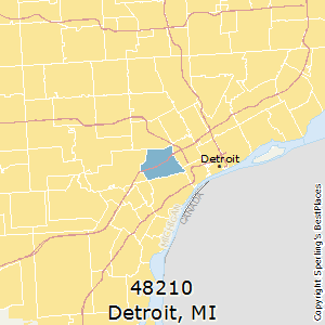 Detroit (zip 48210), MI