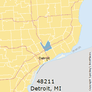 Detroit (zip 48211), MI