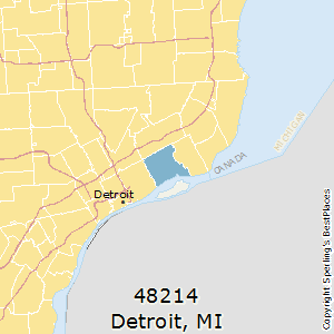 Detroit (zip 48214), MI