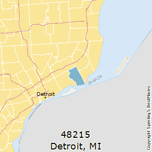 Detroit (zip 48215), MI
