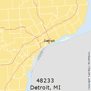 Best Places to Live in Detroit (zip 48233), Michigan