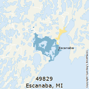 Escanaba (zip 49829), MI