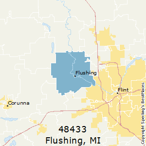 Flushing (zip 48433), MI