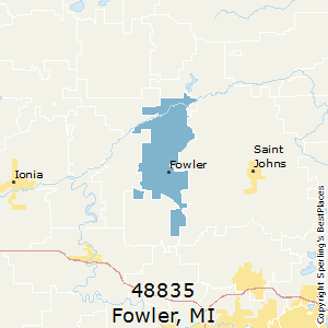 Fowler (zip 48835), MI