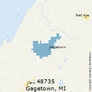 Gagetown (zip 48735), MI