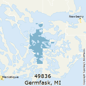 Germfask (zip 49836), MI