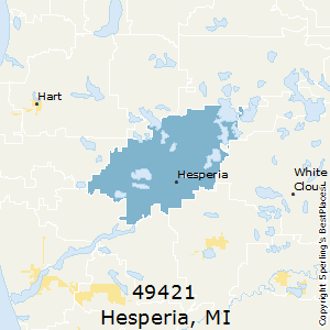 Hesperia (zip 49421), MI