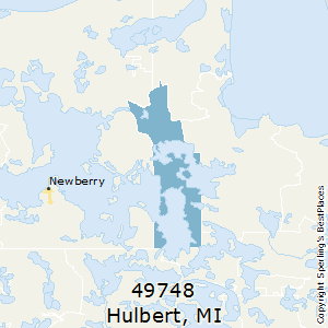 Hulbert (zip 49748), MI