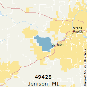 Jenison (zip 49428), MI