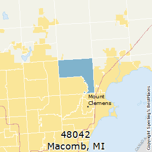 Macomb (zip 48042), MI