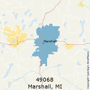 Marshall (zip 49068), MI